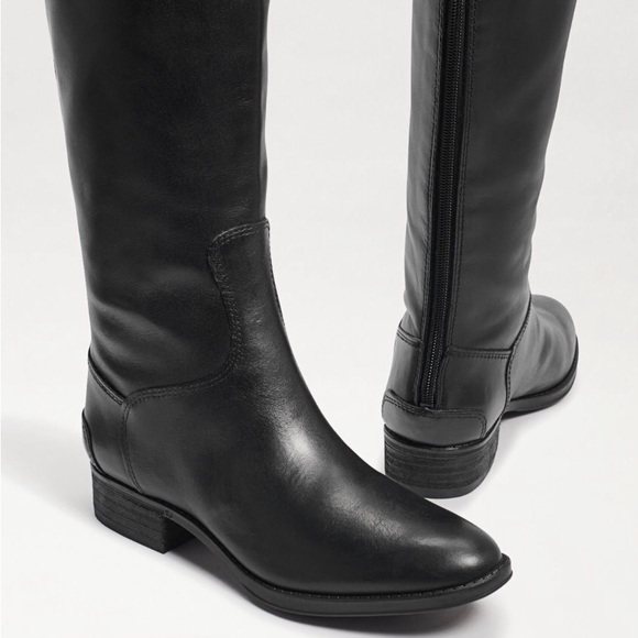 Sam Edelman | Shoes | Penny Leather Riding Boot | Poshmark